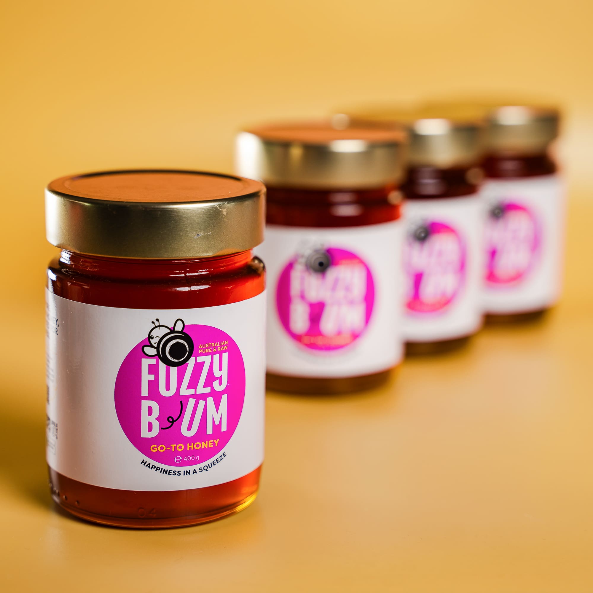 4 x Fuzzy Bum GO-TO 400gram Glass - Fuzzy Bum